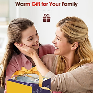 Heating Pad for Back Pain Relief, 17"x 33" Extra Large Electric Heating Pad for Cramps Neck Shoulder, XL Moist Heated Pad Gift for Women & Men, Auto Shut Off Heat Pad, Machine Washable, Light Gray