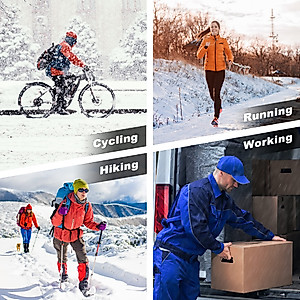 DRYMILE Slim Waterproof Socks, Thin Moisture Wicking Winter Waterproof Socks for Men & Women, Golf, Cycling - Crew (L, Charcoal and Khaki)