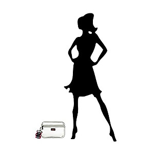 Haute Shore - Drew Clear Vinyl Crossbody w/Camo Strap