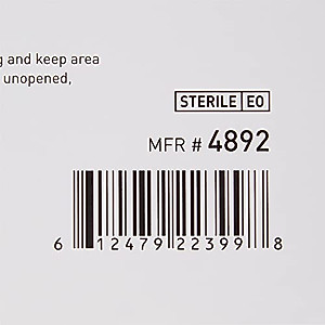 McKesson Lite Hydrocellular Foam Dressings, Sterile, Silicone Adhesive Without Border, 3 in x 3 in, 10 Count, 1 Pack