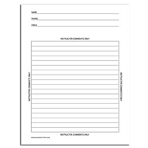 BookFactory Carbonless Student Lab Notebook - 50 Sets of Pages (8.5" X 11") (Duplicator) - Scientific Grid Pages, Durable Translucent Cover, Wire-O Binding (LAB-050-7GW-D (Student))