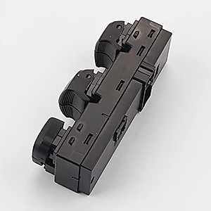 Dasbecan Driver Side Master Power Window Switch Compatible with Nissan Pathfinder/Altima/Frontier/Leaf/Juke 2010-2018 Door Main Control Button Replaces# 25401-3TA5A 25401-1KA0B 25401-3SH1A