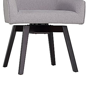 Studio Designs Home, Heather Gray Studio Designs 70147 Spire Swivel Task Chair, 25.5" W x 24" D x 35.5" H