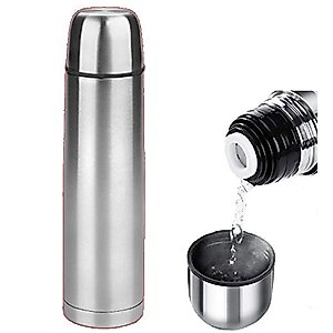 Leberna 34 Ounce Coffee Thermos | Large Thermal Water Bottle for Tea Hot & Cold Drinks | Stainless Steel Vacuum Sealed Insulated Thermos Water Flasks Bottles for Work & Travel Termo Para Cafe Bebes