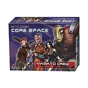 Battle Systems Core Space - Yamato Crew - Sci Fi Miniature Game - Multi Level Tabletop War Game Board - Wargaming 40K Universe - BSGCSC008