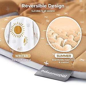 Infant Insert Compatible with 4moms Mamaroo Swing and Graco Swing and Infant Car Seat,Newborn Insert Head & Body Support Cushion,Breathable Soft Fabric, Universal for Baby Swings, Car seats, Strollers