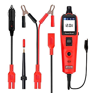 Autel Automotive Circuit Tester, PowerScan PS100 Circuit Probe, Car Electrical System Diagnosis Test Tool Voltmeter Red