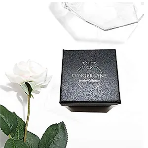 Ginger Lyne Collection - Hoot Owl Ring for Women Green Cubic Zirconia - Three-Tone Plating in Rose Gold, Gold, Platinum Over Copper - Clear Accent Stones