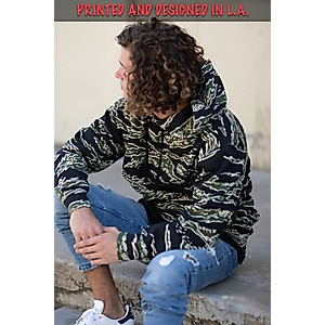 ShirtBANC Camouflage Sweater Unisex Blank Sweatshirts Camo Hoodies, XS-3XL