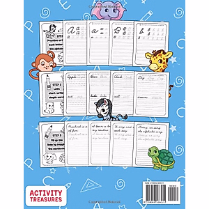 Cursive Handwriting Practice Book For Kids: Cursive Tracing Workbook For 2nd 3rd 4th And 5th Graders To Practice Letters, Words & Sentences In ... and Handwriting Workbooks for Children)