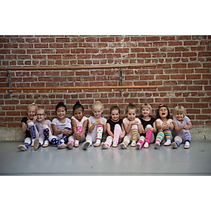 juDanzy Solid Hot Pink Baby Girls and Toddler Leg Warmers