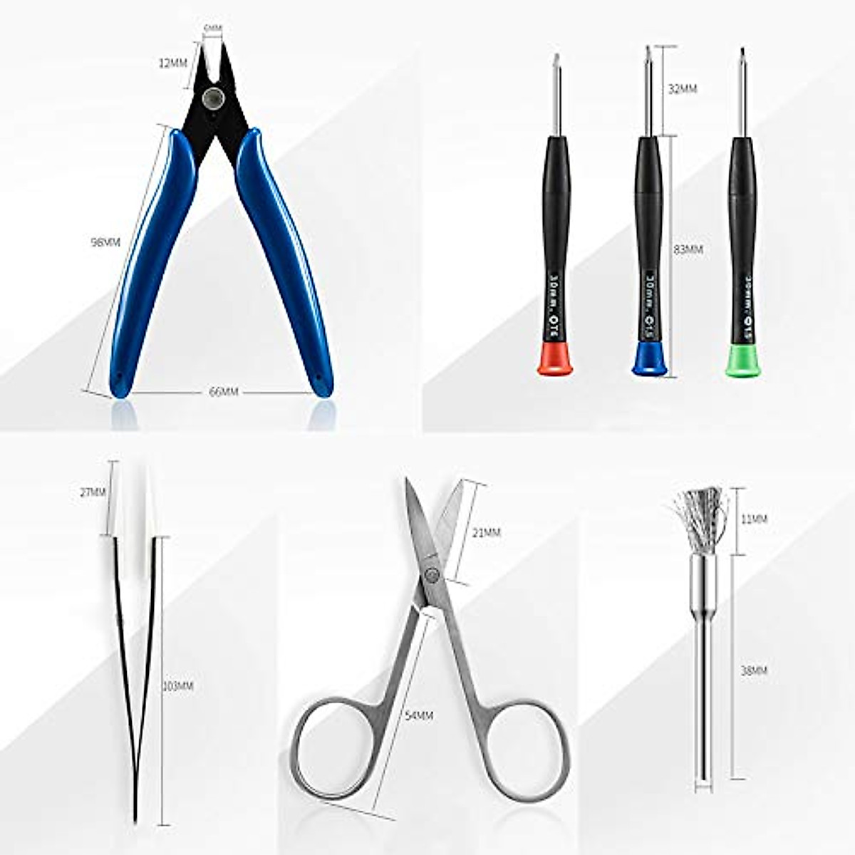 DIY tool kit for electric repair, home DIY, 9 in 1.