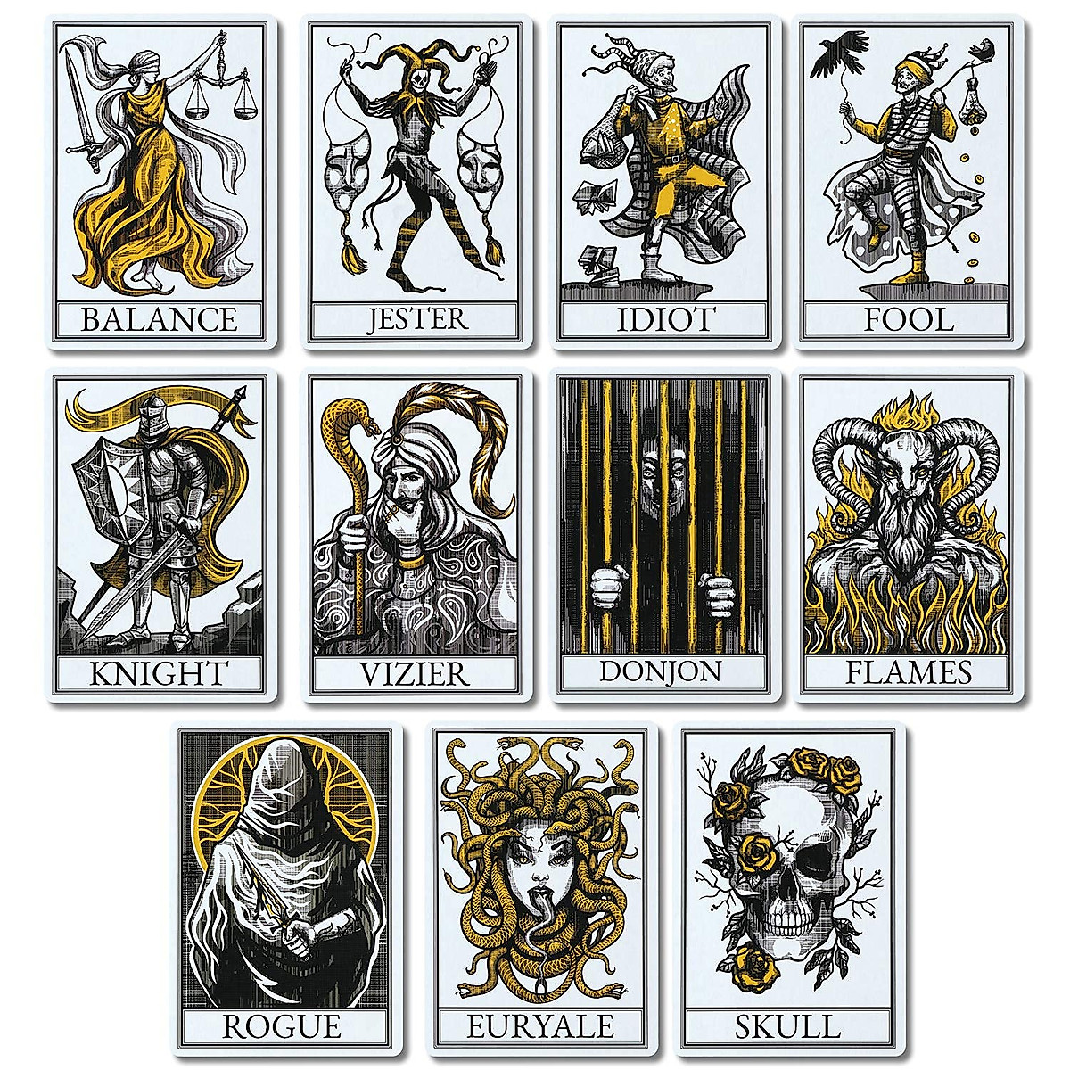 Game Master's Merchant The Deck of Many Things | Compatible with Dungeons and Dragons (D&D) Fifth Edition | for use by Dungeon Masters & PCs | 5e Accessories | DND Dice TTRPG