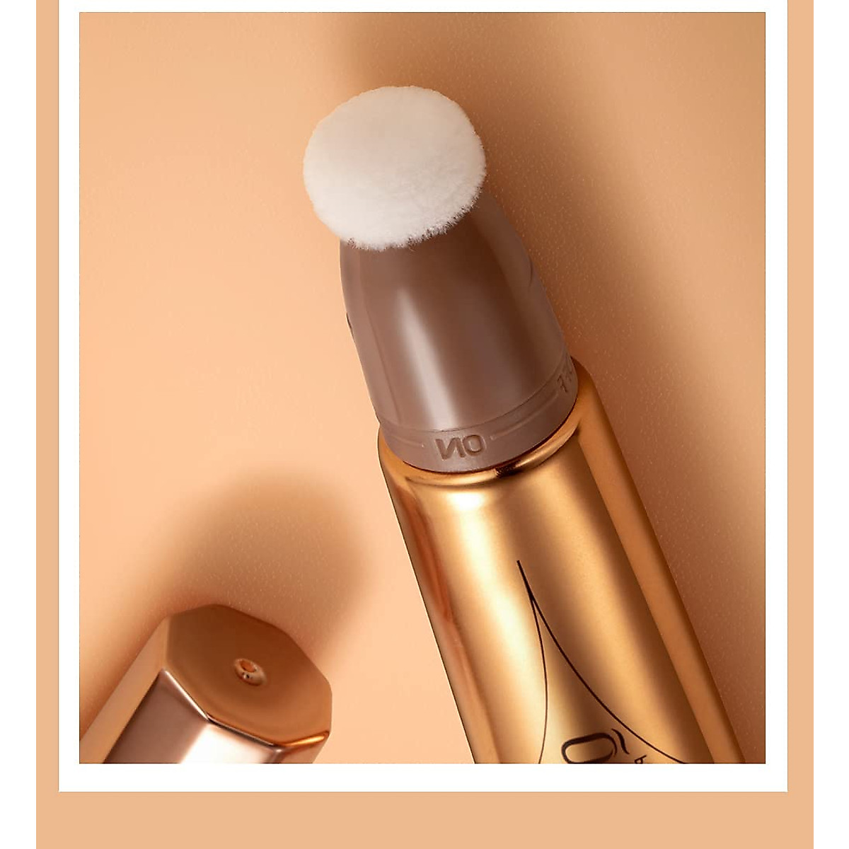 2 Colors Liquid Contour Beauty Wand, Highlighter and Bronzer Stick,Long Lasting & Smooth Natural Matte Finish,with Cushion Applicator Attached Easy to Blend. (1#/2#)