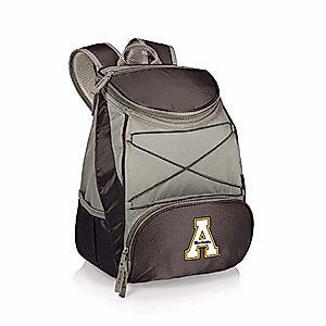 NCAA Appalachian State Mountaineers PTX Insulated Backpack Cooler, Black (633-00-175-794-0)