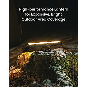 Claymore 3Face Pro X (Black) - Rechargeable Surface Area Light, 5 Light Modes 39,200mAh, Lasting Battery. Camping, Outdoor Events.