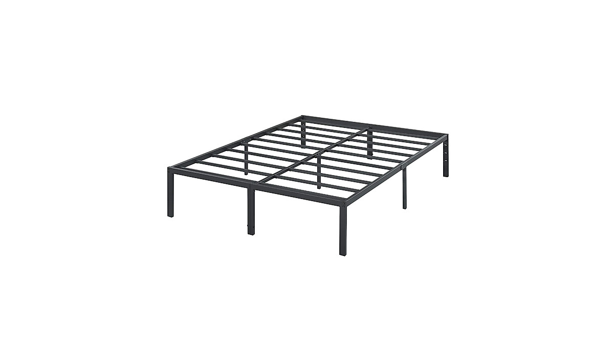 Olee Sleep Heavy Duty Steel Platform Bed Frame Cal King – Noise-Free ...