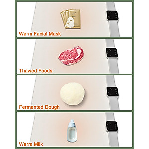 Electric Warming Tray for Food, Foldable Roll up Silicone Heating Mat for Parties Buffet with 5 Temperature Settings - Portable Food Warmers for Restaurants, Home Everyday Use