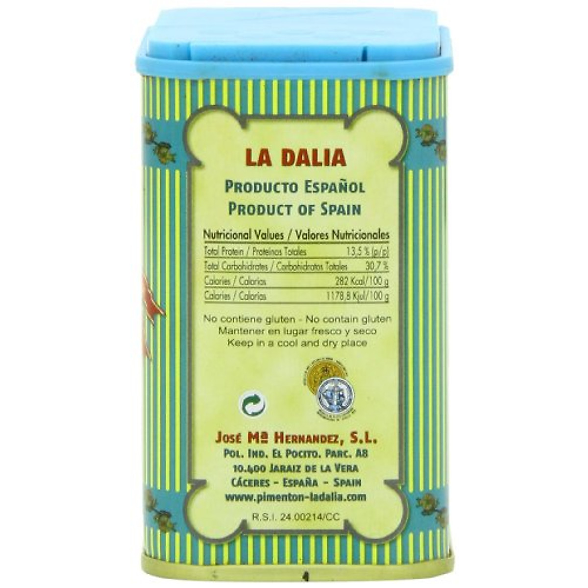 La Dalia Sweet Smoked Paprika from Spain, 2.469 Oz