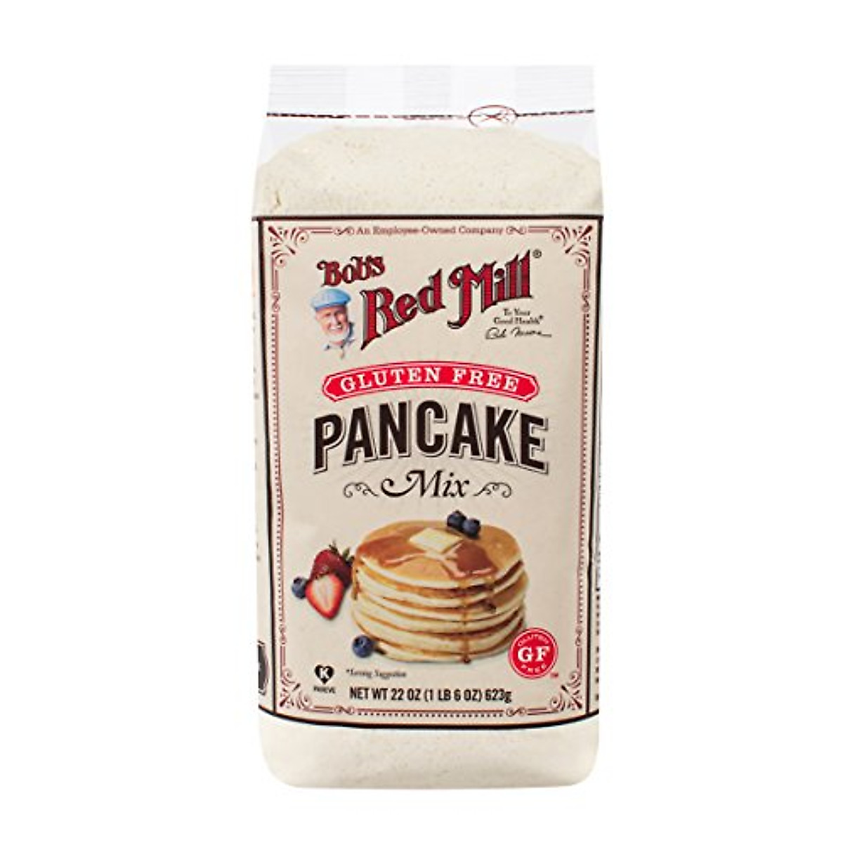 Bob's Red Mill Gluten Free Pancake Mix, 22-ounce (Pack of 4)