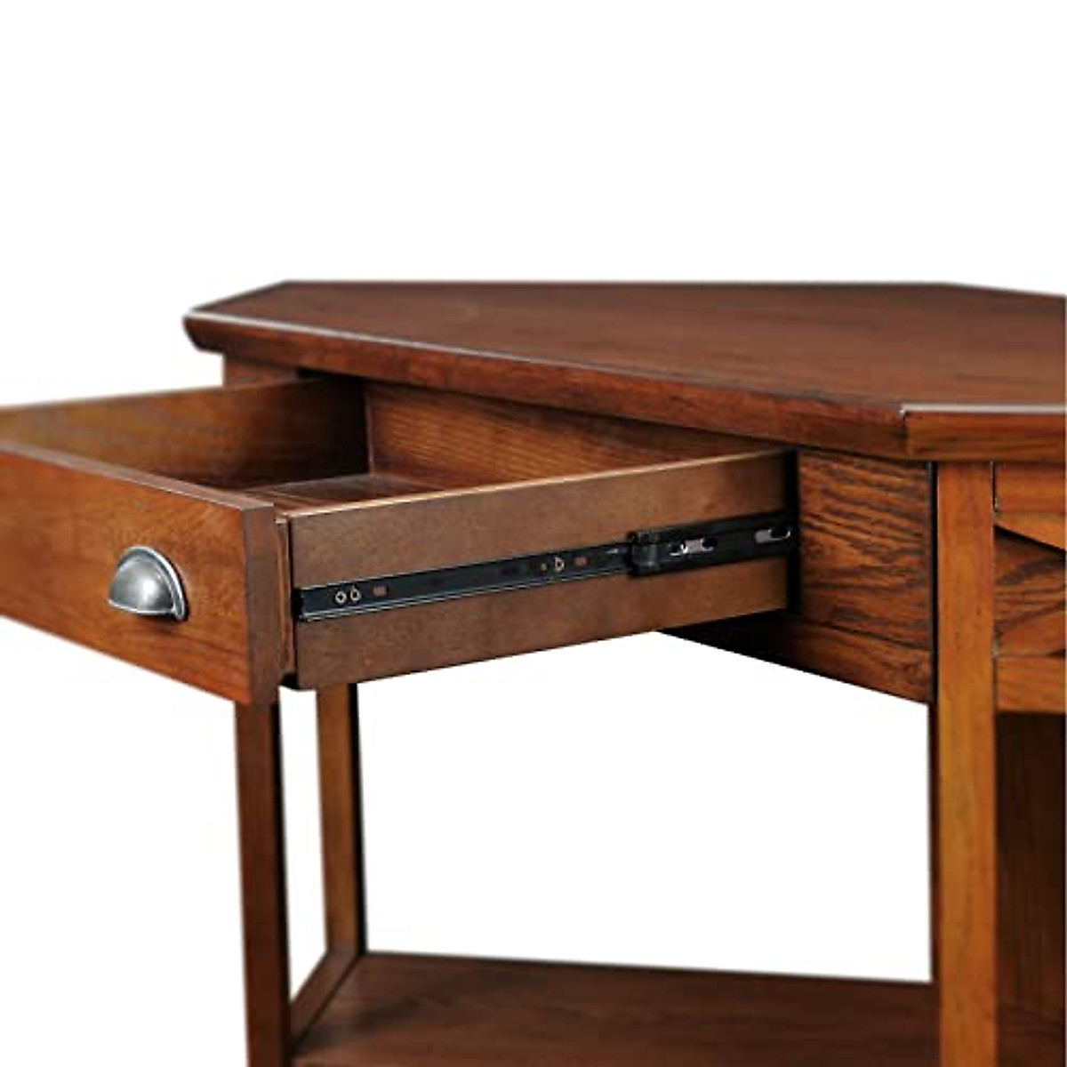 Leick Home Corner Computer and Writing Desk, Oak Finish