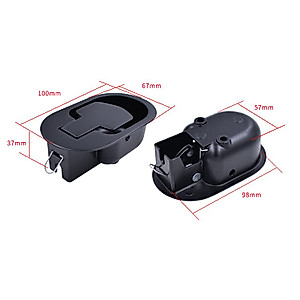 Beeiee Recliner Replacement Parts,Handle Universal Pull Recliner Handle with Cable,Fits Most Recliner Sofa