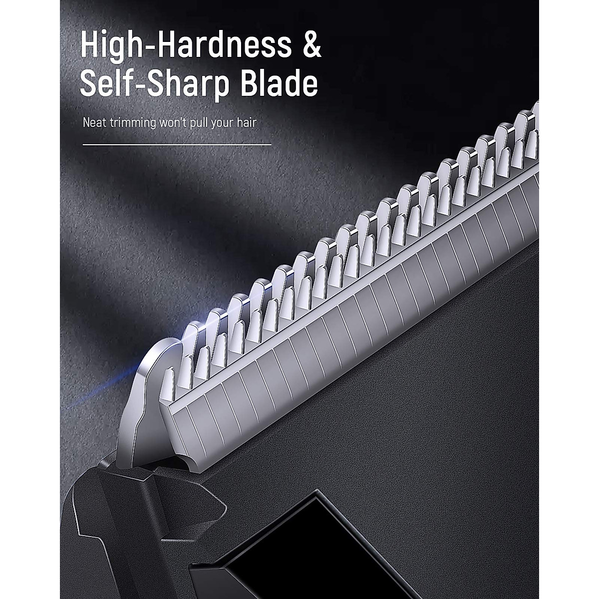 SUPRENT Professional Beard Trimmer for Men with Precision Dial, Cordless Hair Mustache Trimmer with 57 Adjustable Precision Lengths, USB Quick Charge