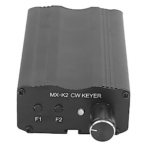 CW MX K2 Power Amplifier Home Audio Stereo Class,Morse Code Keyer, Automatic Keyer, Auto Memory Key Morse Code Keyer Transmitter,Black