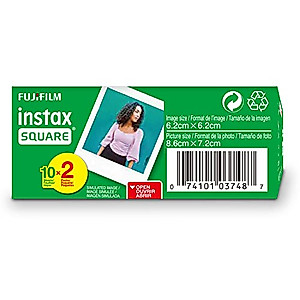 Fujifilm Instax Square Twin Pack Film - 20 Exposures