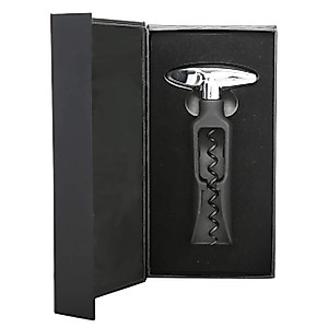 Amlong Plus Self Pulling Easy Corkscrew Wine Opener 6" with Gift Box