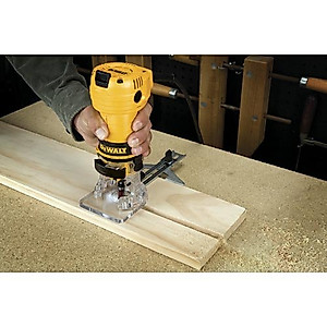 DEWALT DWE6000 4.5-Amp Single Speed 1/4-Inch Laminate Trimmer, Router