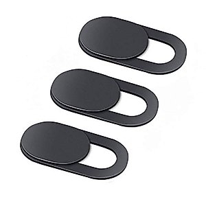 Privacy Camera Cover Security Blocker Compatible with iPhone 13, Mini, Pro, Pro Max - Webcam Closure Black