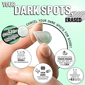 Peace Out Skincare Dark Spots. Dissolving Microstructure Dots to Reduce the Appearance of Dark Spots & Hyperpigmentation, Niacinamide Helps Reveal Clear, Even Skin (12 dots)