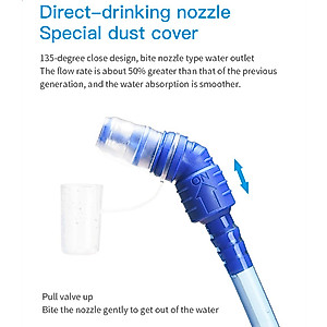 AONIJIE Leakproof Water Reservoirs for Backpacks/Running Vest Pack - 1L / 2L / 3L Hydration Bladder (1 Liter)