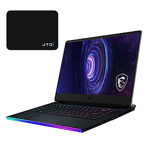MSI GE66 15.6" FHD 240hz Gaming Laptop, Intel Core i7-10750H, Graphics NVIDIA GeForce RTX 3070 (32GB DDR4 RAM | 1TB PCIe SSD) 720p Webcam, RGB Keyboard, Windows 10 Bundle W/ JTD Pad