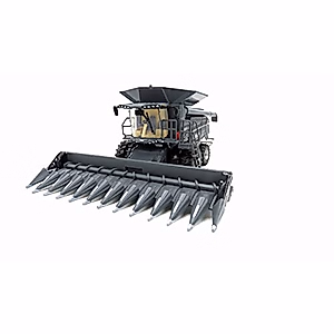 Spec Cast SpecCast Fendt Ideal 9 Combine Dual Wheels with Both Grain and Corn Heads SCT911 Gray