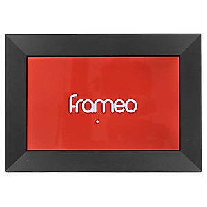 Smart Electronic Album, 8 Inch Auto Rotation WiFi Digital Photo Frame HD Touch Screen Built in 16G Memory for Home (US Plug)