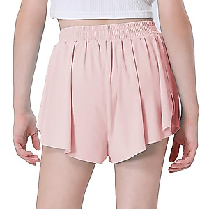 Girls Flowy Shorts Butterfly Shorts Kids Cute Shorts for Girls 10-12 Years Old Girls Skorts