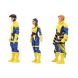 Marvel Legends Series Banshee, Gambit, & Psylocke X-Men 60th Anniversary Action Figure Set, 6-Inch