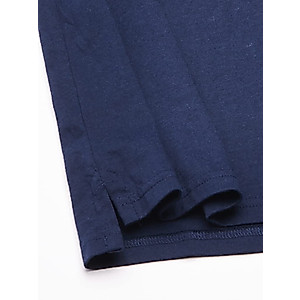 The Children's Place boys Uniform Soft Jersey Polo Shirt, Nautico, 7 8 US