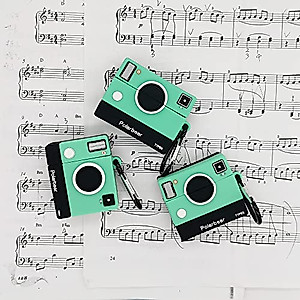 Dehoko Compatible with AirPods 1st 2nd Generation Case Cover Camera, Kids Girls Boys Women Kawaii Funny Protective Silicone Cartoon 3D Cute Camera Design Cover for AirPods Case 1/2 Gen (Camera)