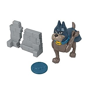 Fisher-Price DC League of Super-Pets Disk Launch Ace, Figure Set with Dog Character and Accessories for Preschool Pretend Play Ages 3 Years and up