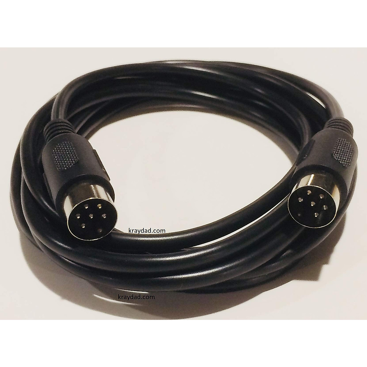 Kray Cables Brand Replacement Serial Cable for Commodore 64 C64 Disk Drive Or Printer 1541 1571 6 Ft DIN 6 PIN