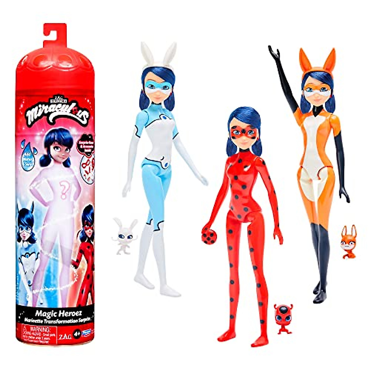 Miraculous: Ladybird and Black Cat Time to Transform Marinette Doll