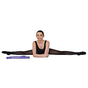 Zenmarkt Stretch Bands for Flexibility and Strength - Ballet Stretch Bands Ideal to Have as Dance Equipment in Every Competition - Suitable for Gymnastics, Cheerleading, and Pilates Training(Purple)