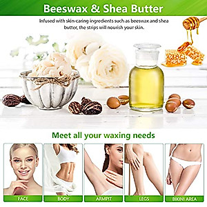 Wax Strips for Women Hair Removal (Pink)