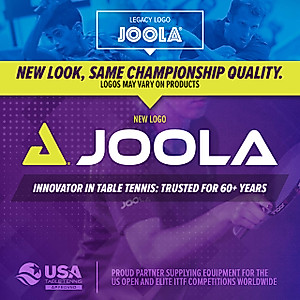 JOOLA Game Room Organizer with Ping Pong Paddle Holder, Table Tennis Ball Basket, Scoreboard, and Chalkboard