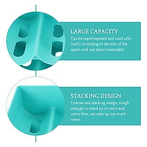 Cabilock 4pcs Stacked Rack Stackable Can Water Soda Can Holder Pantry Organization and Storage Can Organizer Tabletop Rack Soda Rack Holder Shelf Bracket Beer Rack Superimposed