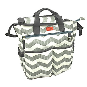 New Diaper Bag Amazingly Durable Poly Canvas Designer Diaper Bag/Baby Bag Organizer by iTOTE/Perfect for Ipad or iPhone