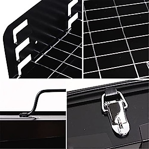 XIONGGG Charcoal Barbecues BBQ Grill Rack, Folding Portable Smoker Grill Racks for Outdoor, Travel, Picnic, Camping, Garden Summer Party